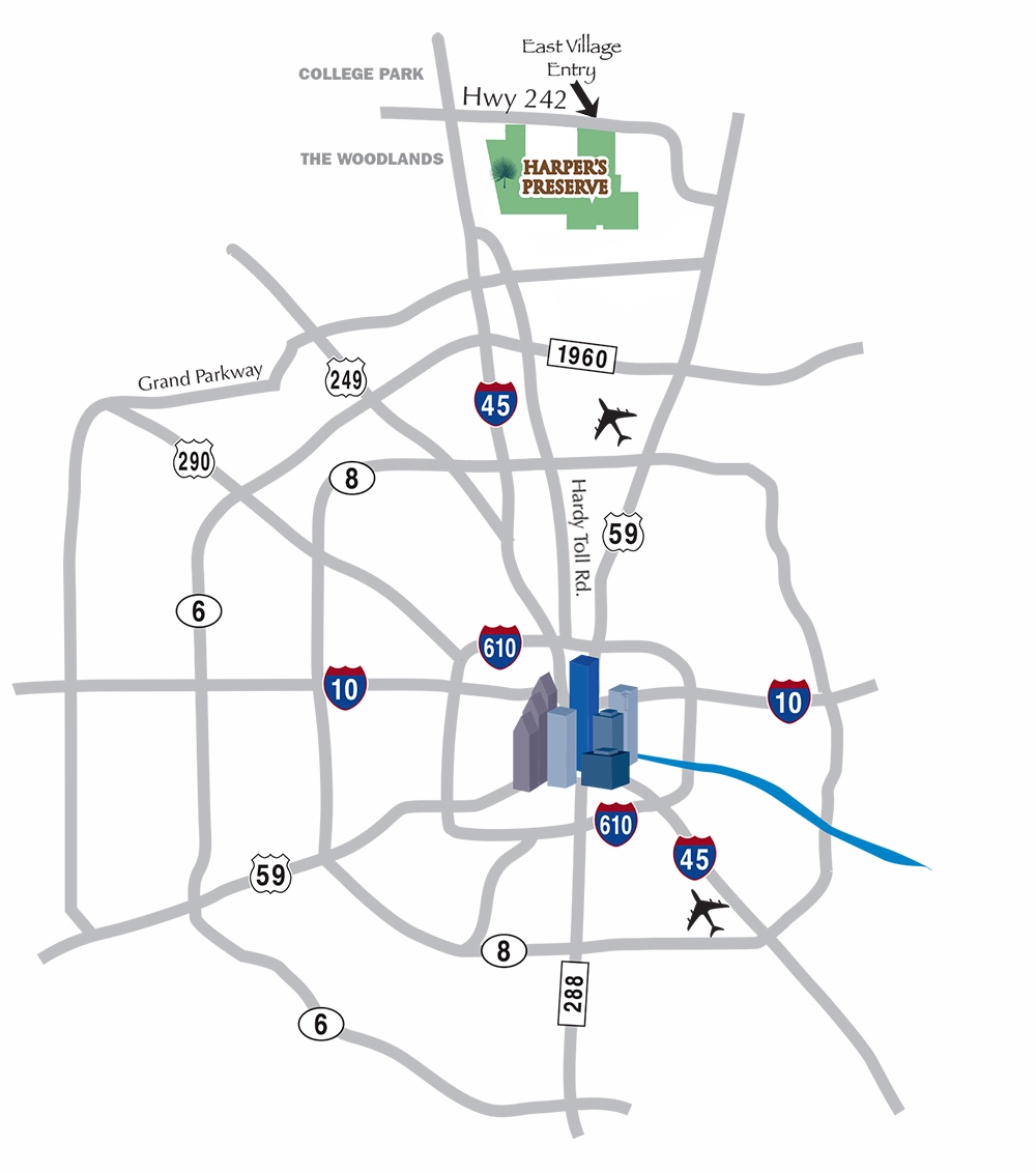 City Map | Harpers Preserve